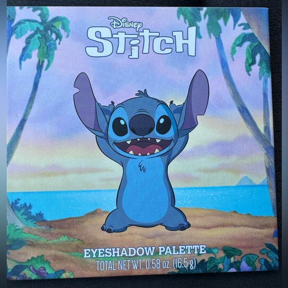 Disney | Makeup | Disney Stitch Eyeshadow Palette New 2 Colors A Matte ...